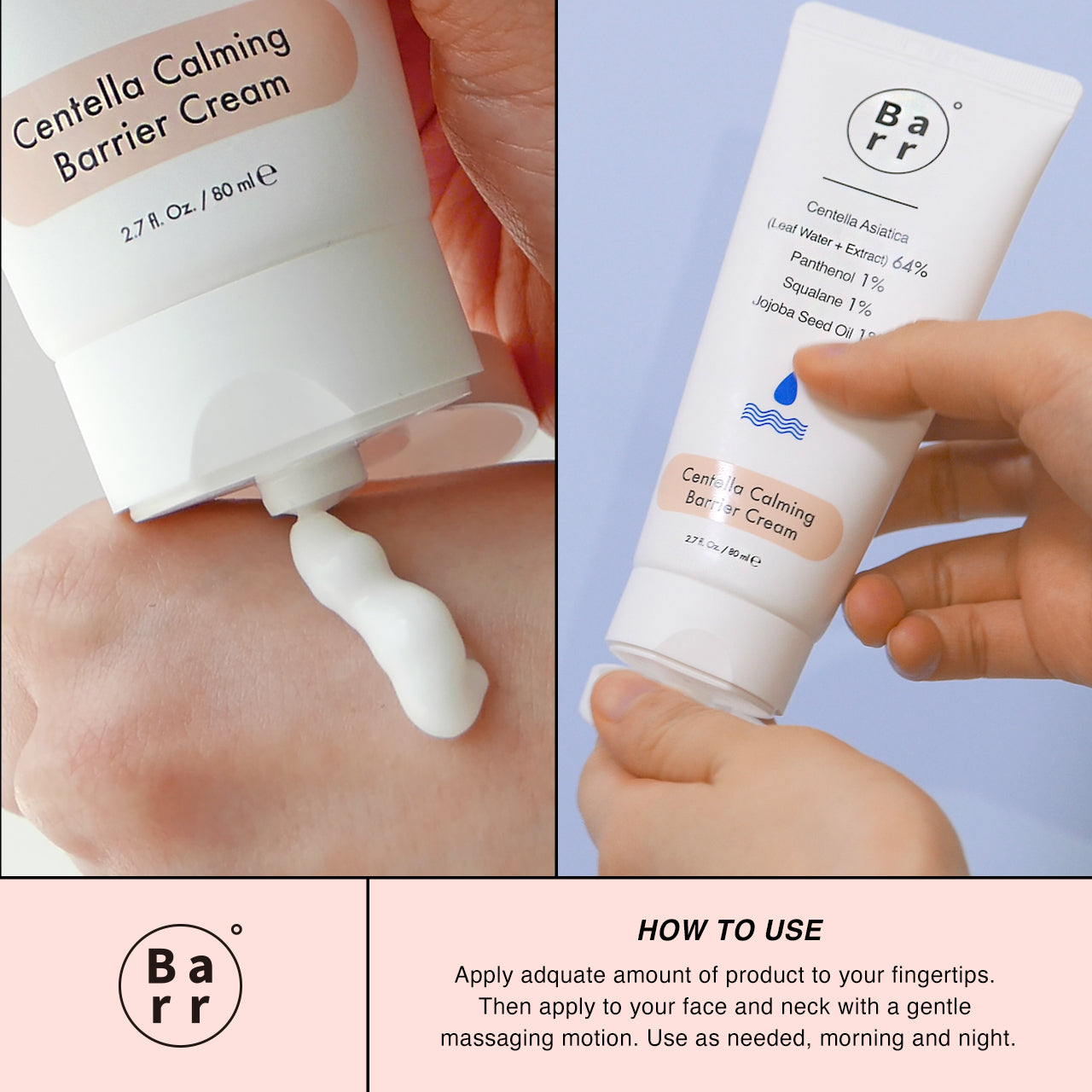 Centella Calming Barrier Cream 80ml – Barr US Official Store